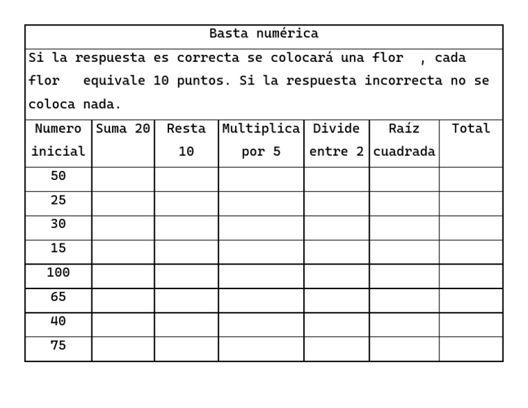 Basta Numérica | PDF