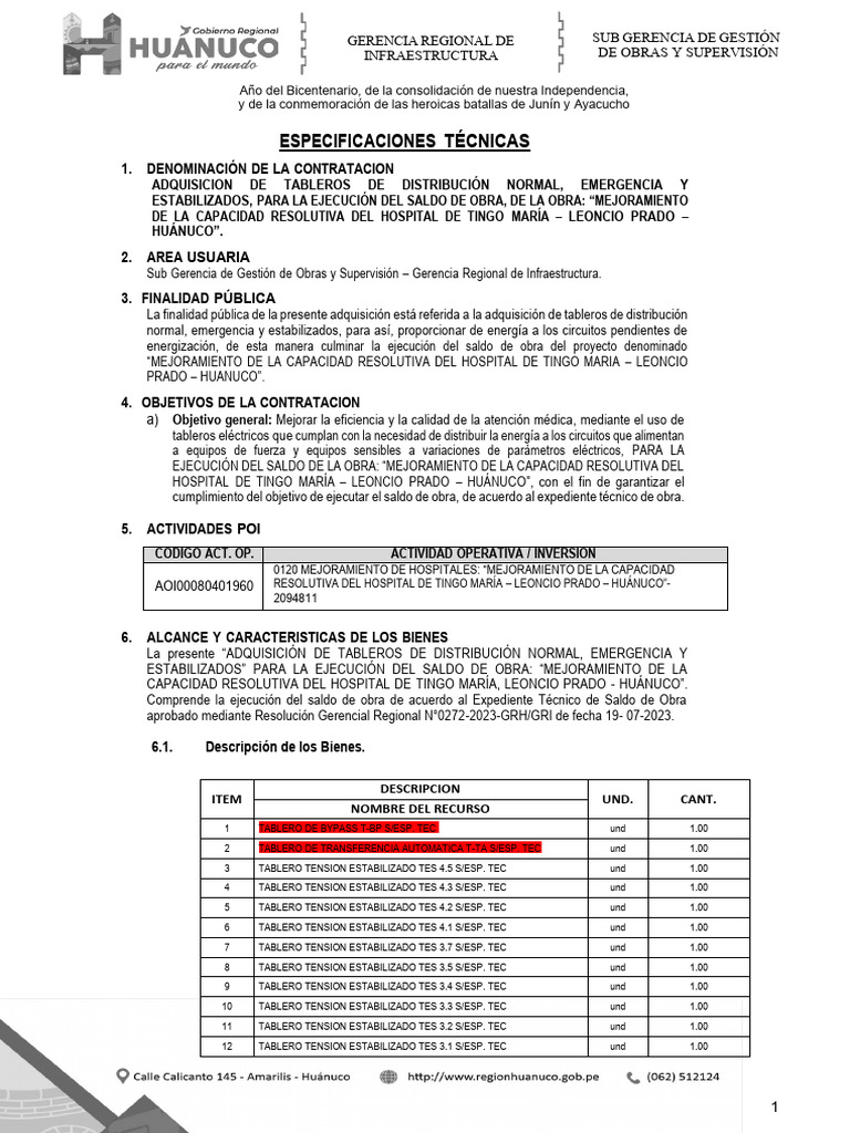 Ee - Tt. Tableros Electricos Rev03 B.N | PDF