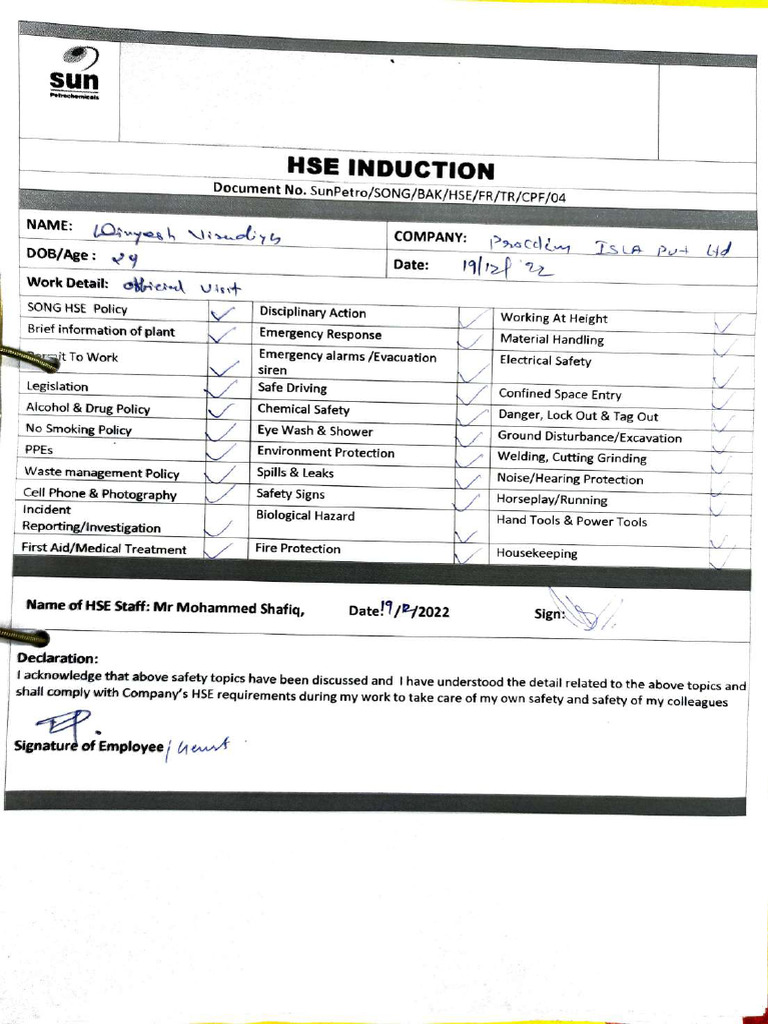 HSE Induction 1 Scan 20-Dec-2022 - Compressed | PDF
