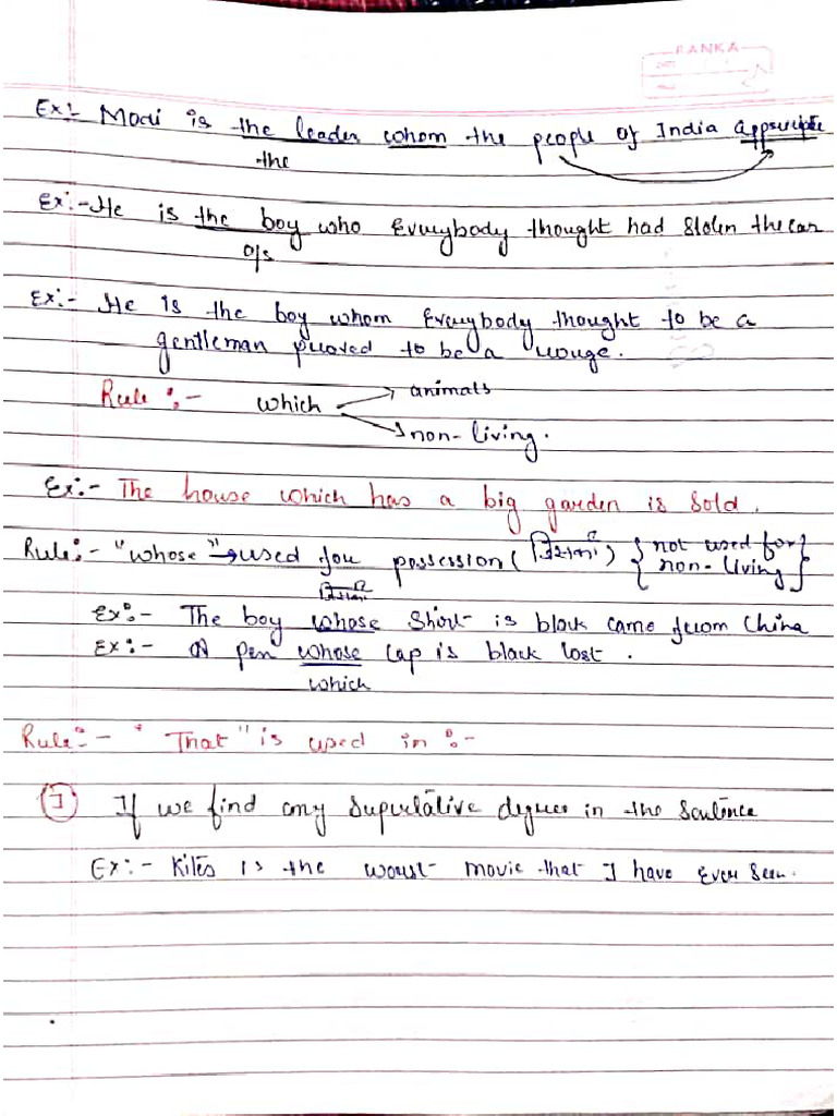 Grammar (Pronoun) | PDF