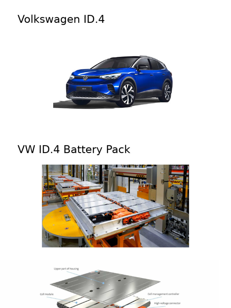Volkswagen ID Batteries | PDF | Electrical Engineering | Technology ...