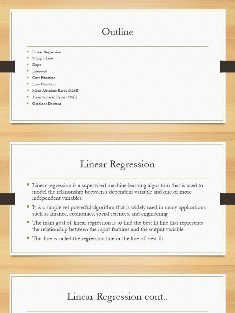 Lec 4 Linear Regression Update | PDF