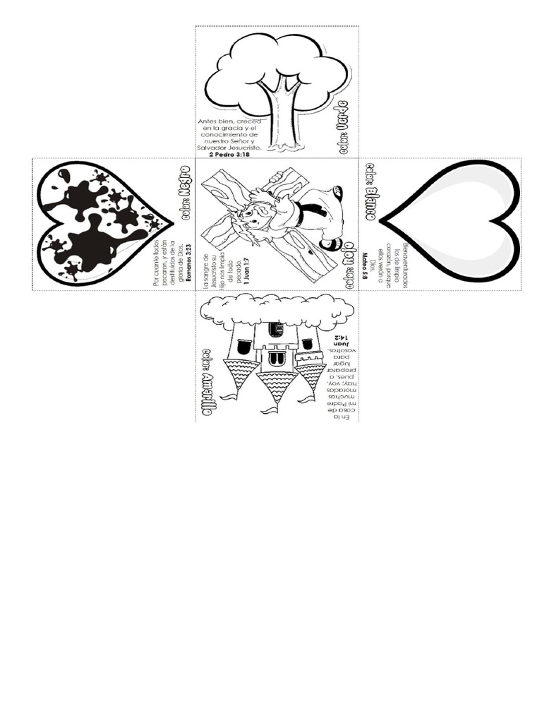 Manualidad Caja Sin Palabras | PDF