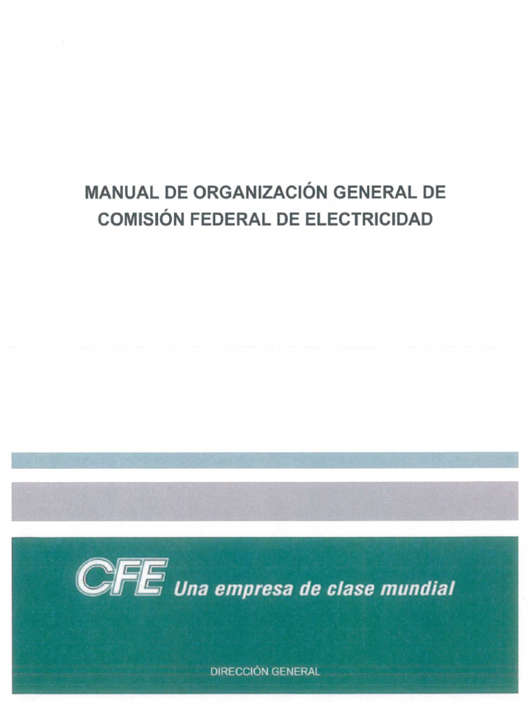 Manual Cfe | PDF