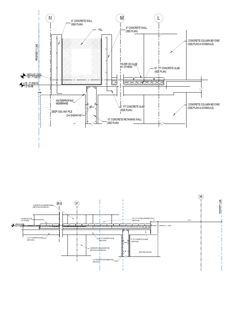 DSM Sections | PDF | Deep Foundation | Concrete