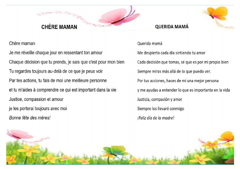 Chere Maman | PDF