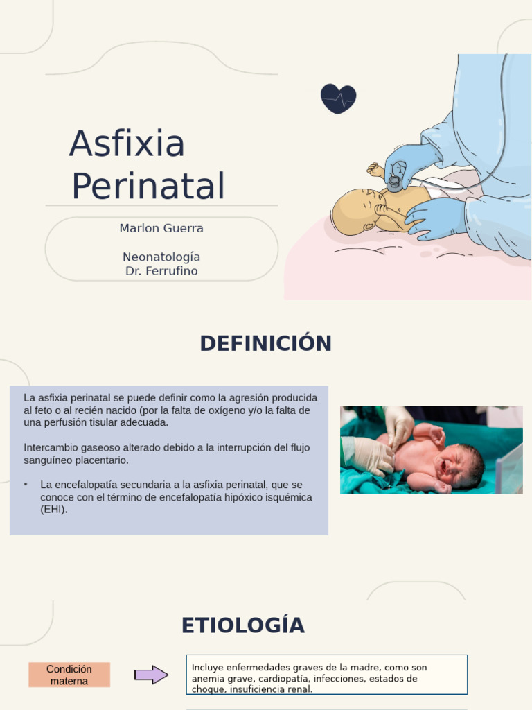 Asfixia Perinatal | PDF