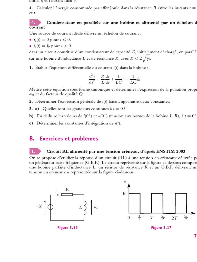 Exercices D' Électrocinétique | PDF