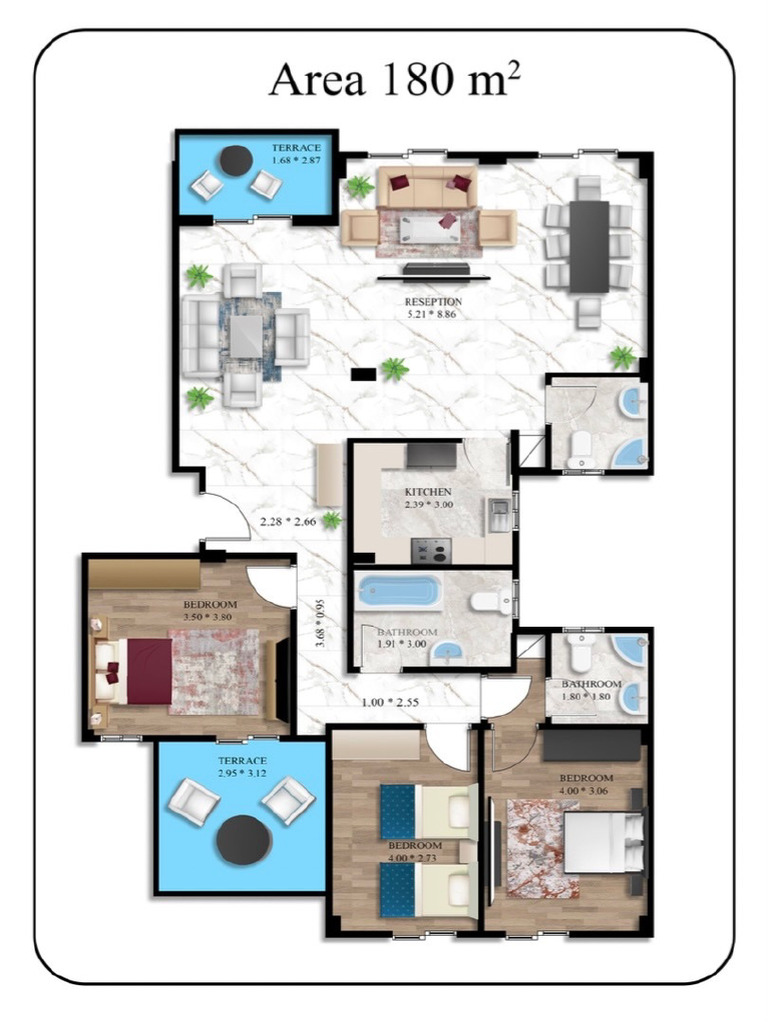 180m flat area | PDF