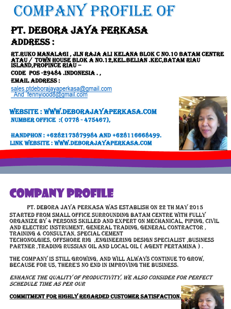 Power Point Debora Jaya Perkasa Terbaru 2024 | PDF