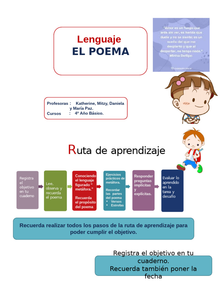 Poema Lenguaje Figurado | PDF