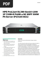 HPE ProLiant DL360 Gen12 Overview | PDF | Computer Security | Security