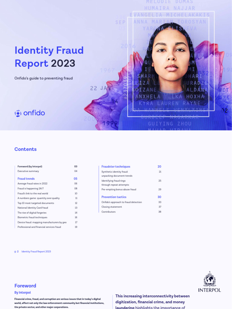 Identity Fraud Report 2023 | PDF