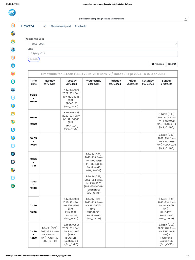 A complete web enabled Education Administration Software | PDF