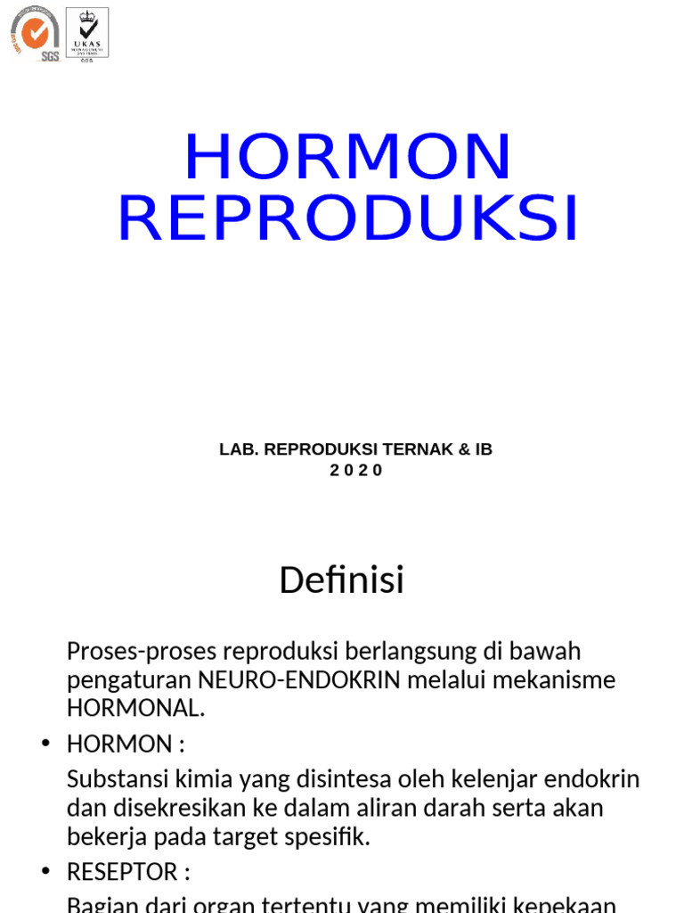 Hormon Reproduksi | PDF