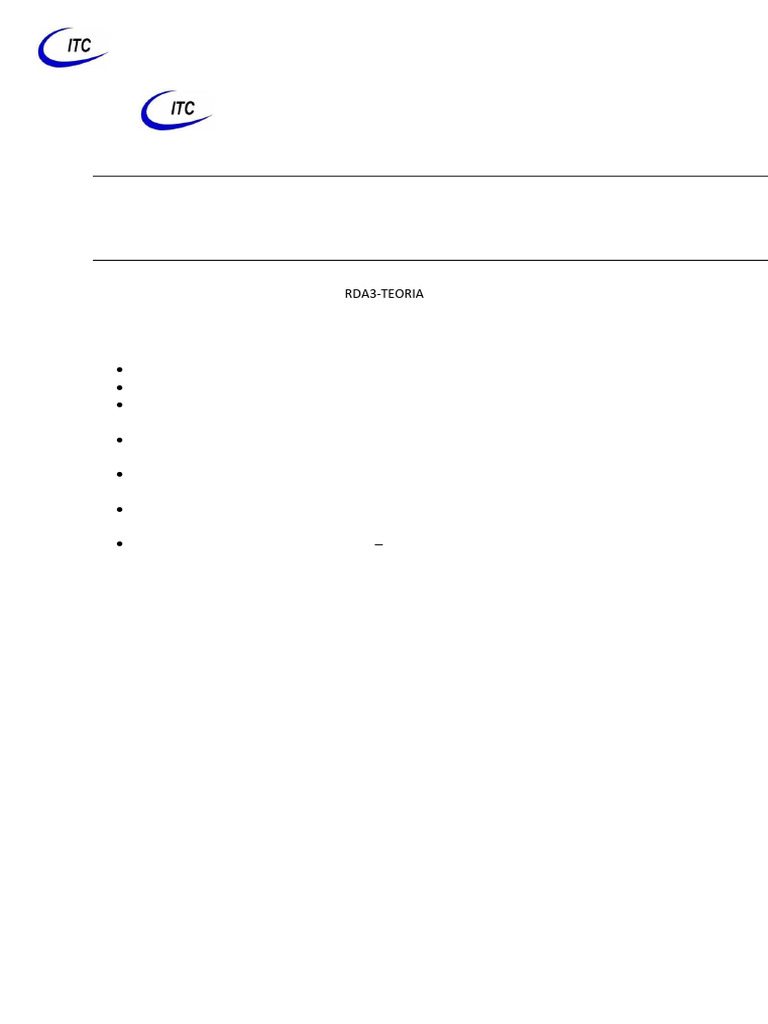RDA3 Teoria-1 | PDF