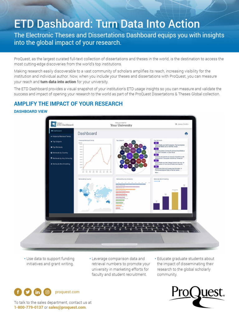Etd Dashboard Brochure | PDF
