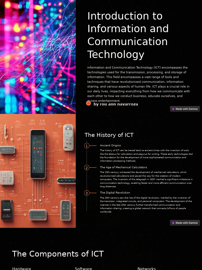 Introduction-to-Information-and-Communication-Technology | PDF