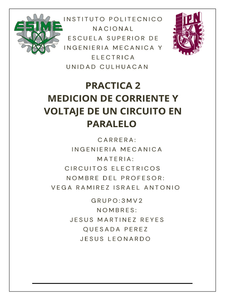Practica Circuitos Pdf