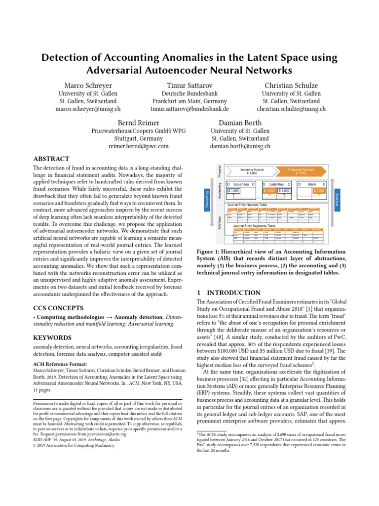 KDD 2019 ADF Final | PDF