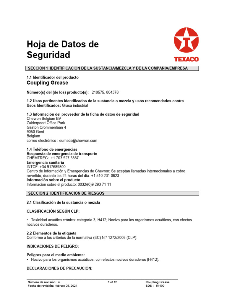 HDMS - Coupling Grease | PDF