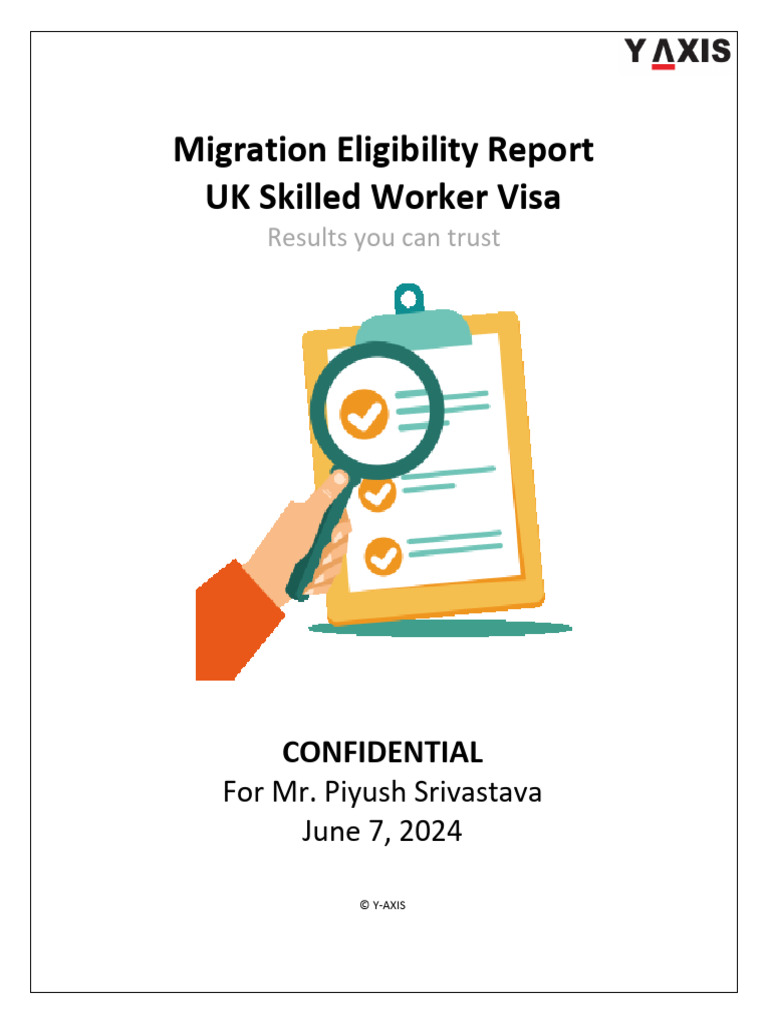 UK Skilled Worker Visa - Eligibility Report New Updated | PDF