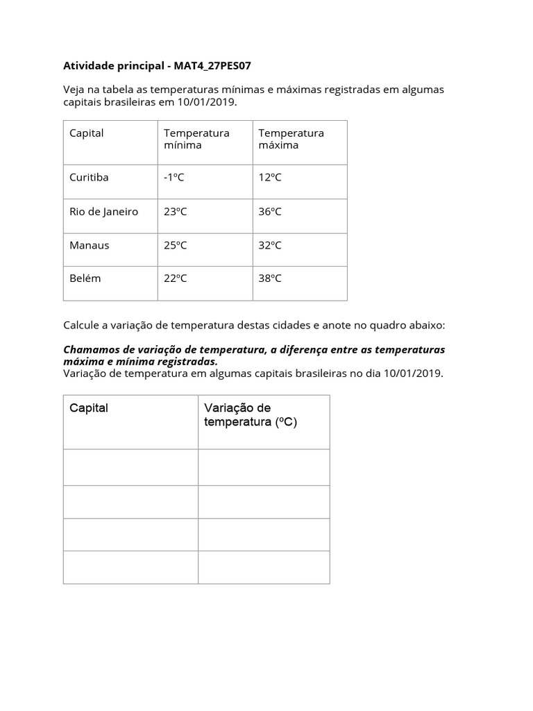 Atividade Principal Mat4 27pes07 | PDF