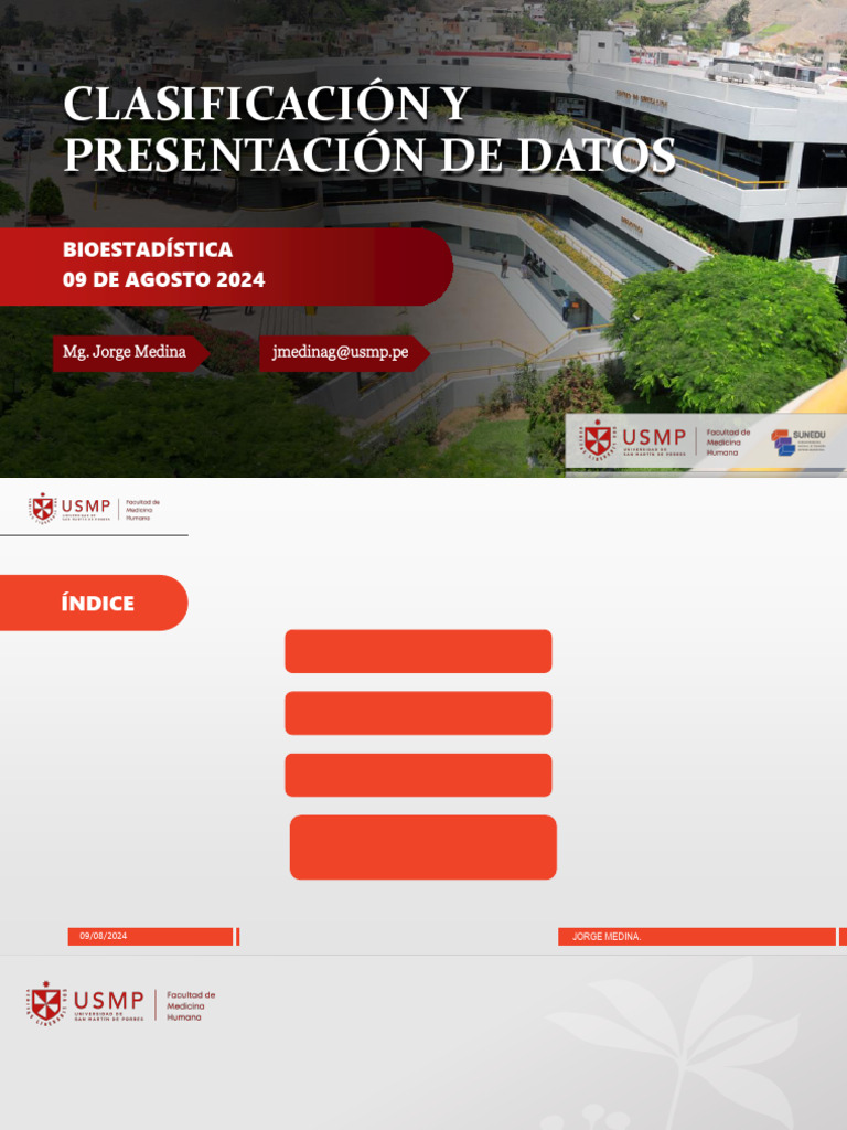 Clase 2.clasificacion y Presentacion de Datos | PDF