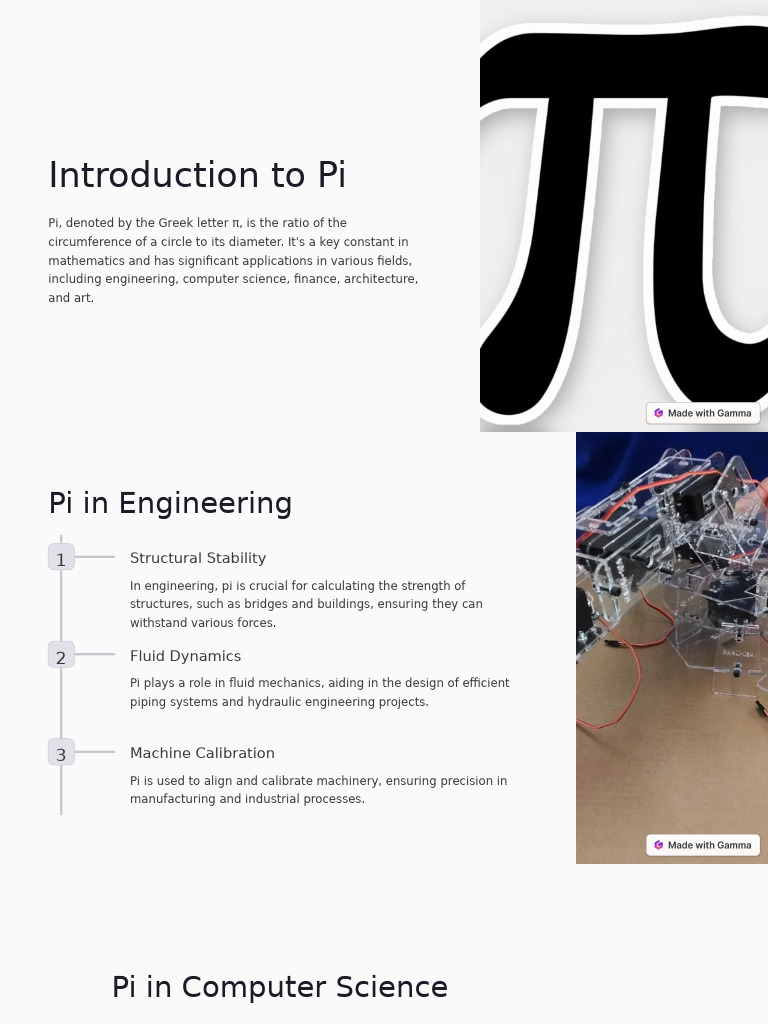 Introduction To Pi | PDF