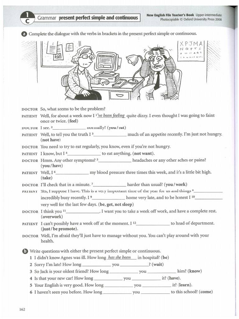 1C Present Perfect Simple and Continuous | PDF