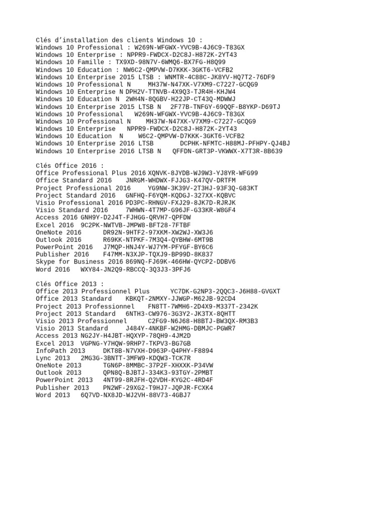 Windows Code Activation Office Pdf