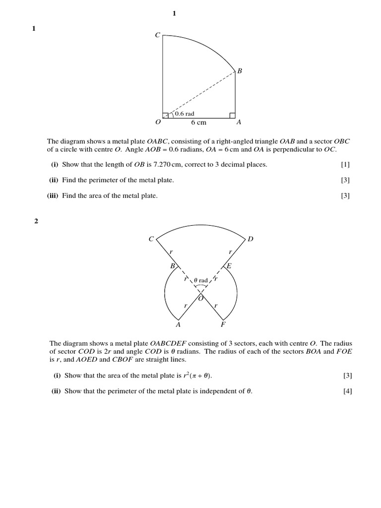 Circular Measure | PDF