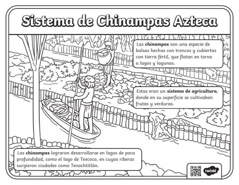 Chinampas Colorear | PDF
