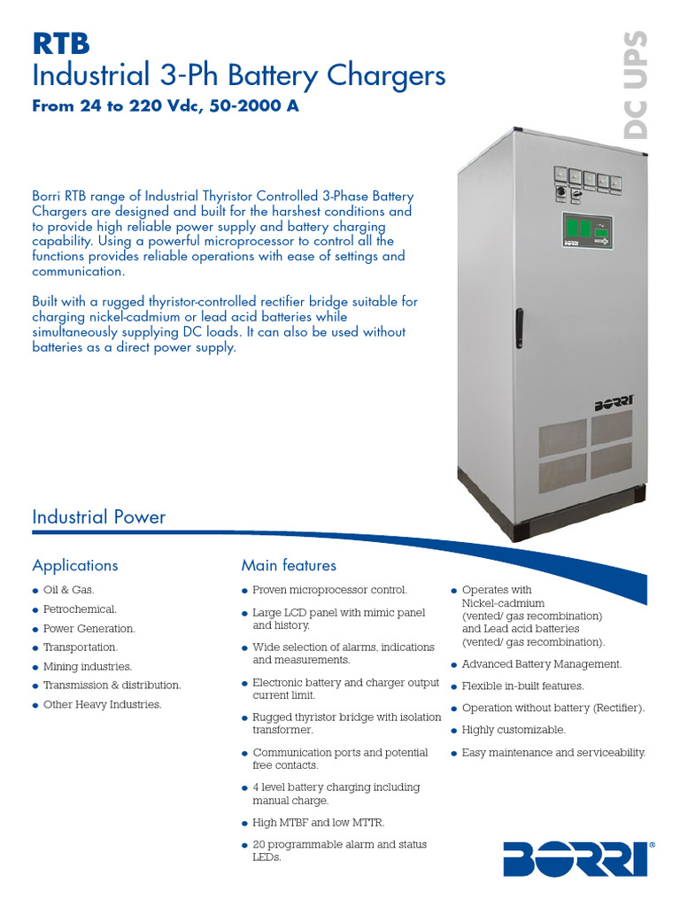 Brochure Borri RTB OMG60307revA 01-22 | PDF