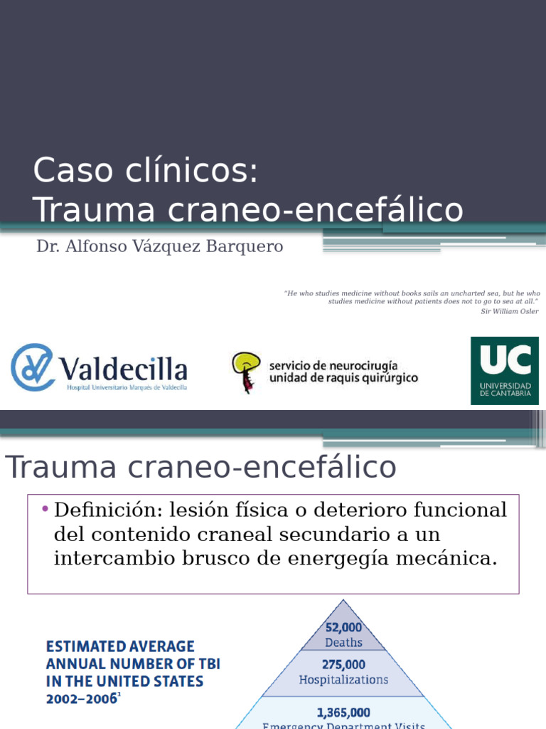 Caso Clínico TCE | PDF