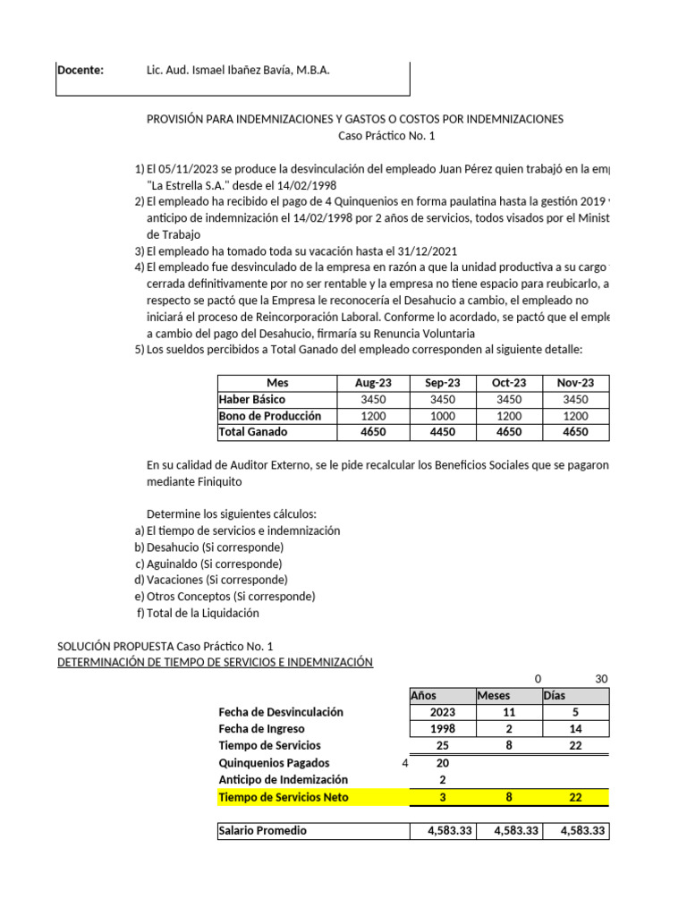 Caso 1 | PDF | Business | Economias