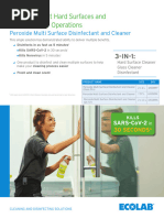 Synergex™: Powerful ACID Sanitizer | PDF | Disinfectant | Biofilm