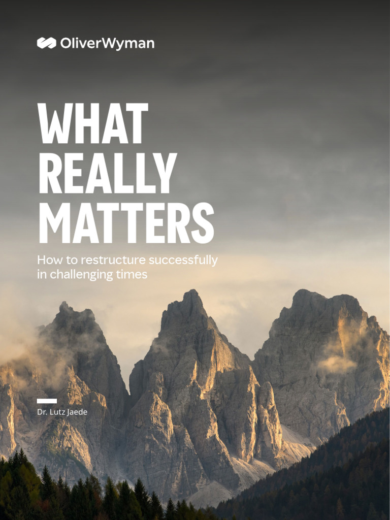 Restructuring Report 2024 | PDF