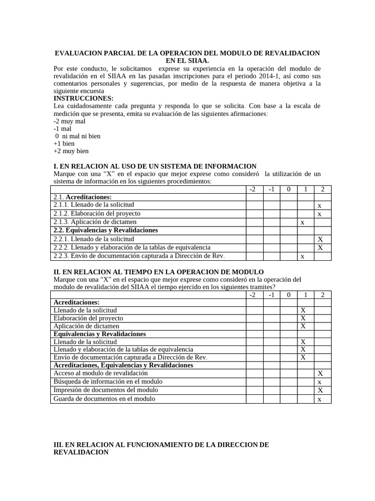 Cuestionario Evaluacion Modulo | PDF