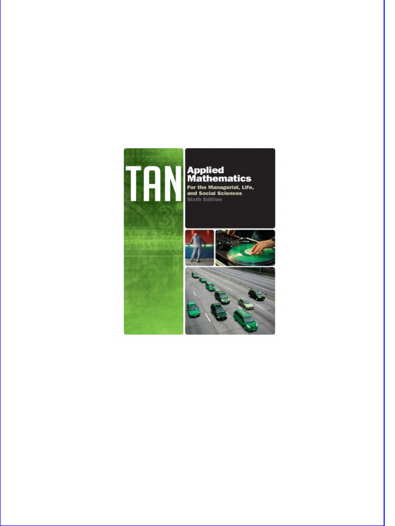 Full Download Applied Mathematics For The Managerial Life and Social ... Full Download Applied Mathematics For The Managerial Life and Social ...