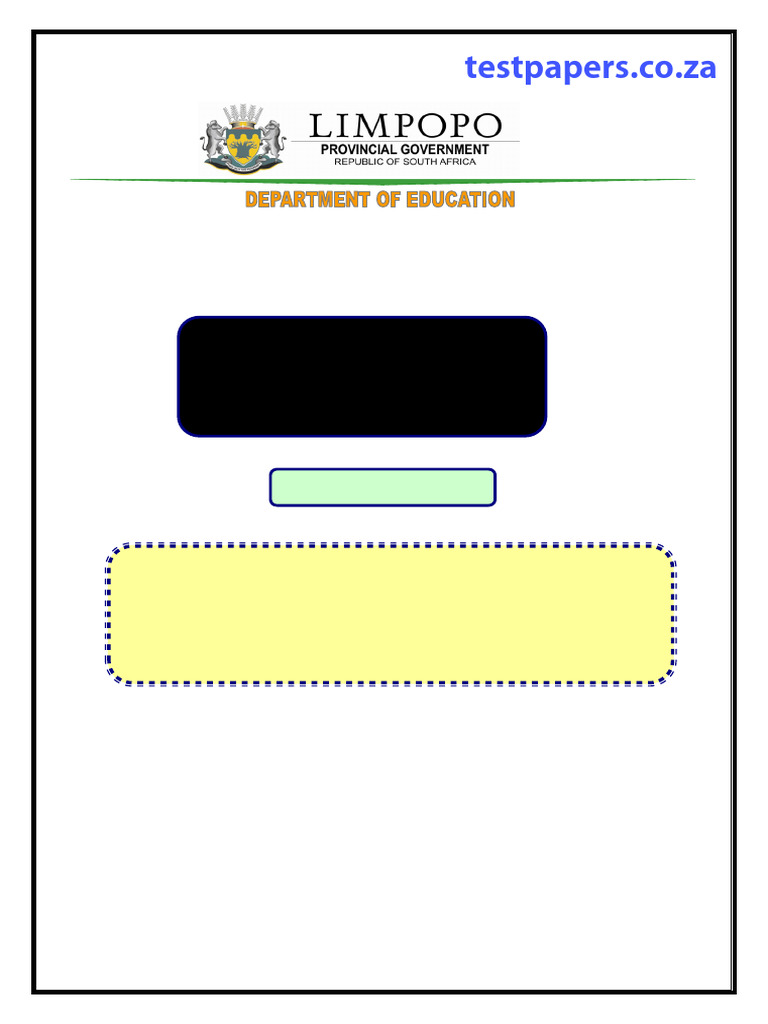 LP 2018 Paper 2 Memorandum | PDF
