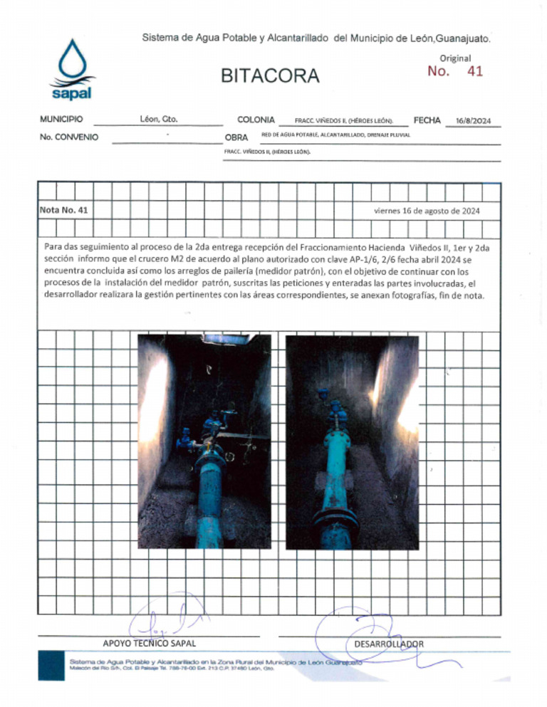 Nota de Bitácora 41 | PDF