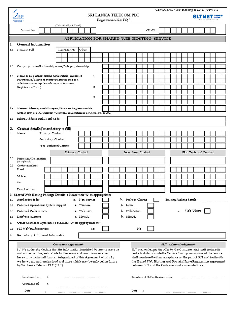 Application Form | PDF