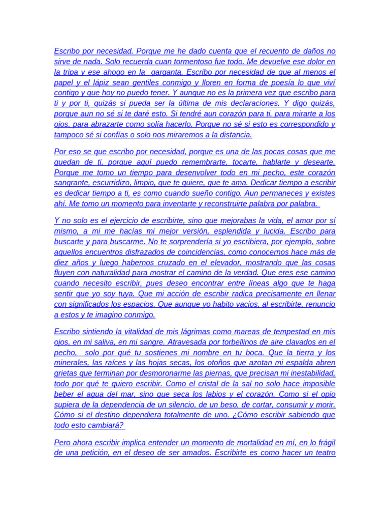 A Quien Corresponda | PDF