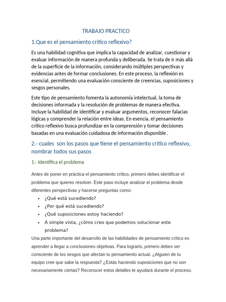 Trabajo Practico Reli | PDF