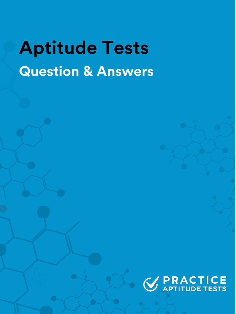 Aptitude Test | PDF