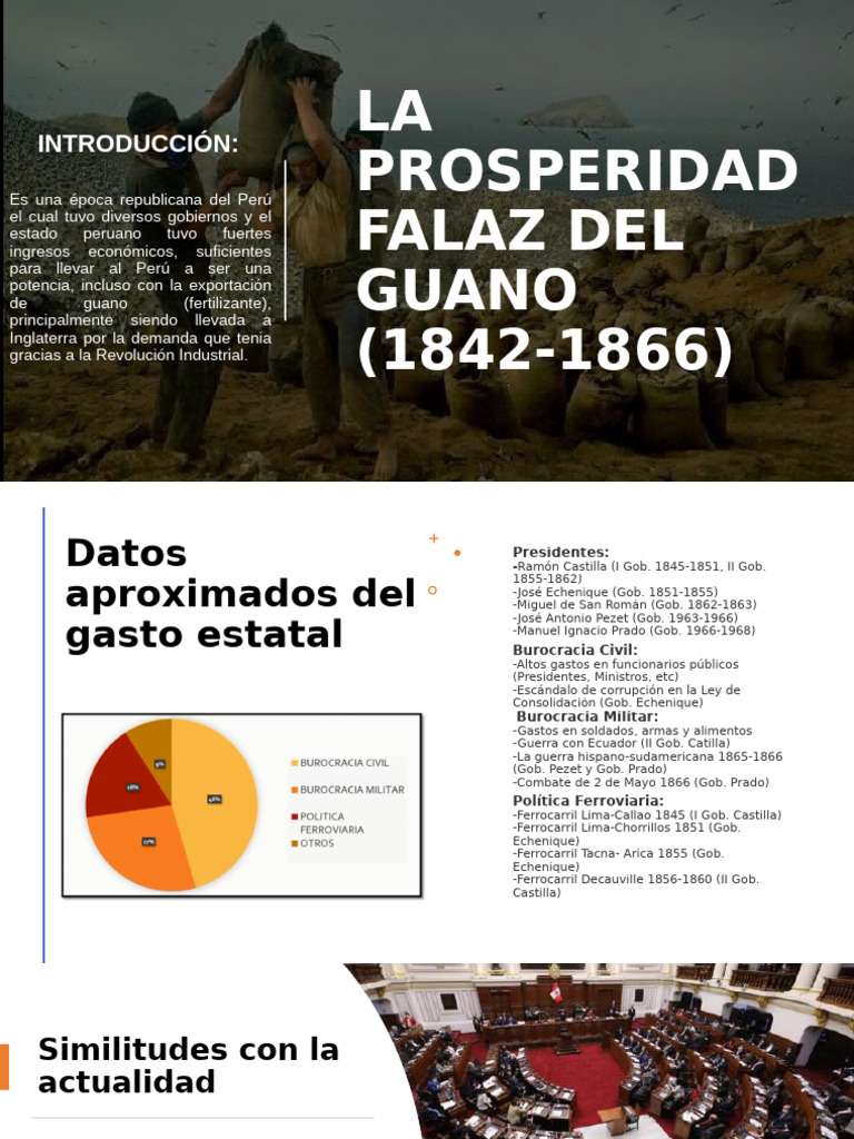 La Prosperidad Falaz Del Guano Tarea | PDF
