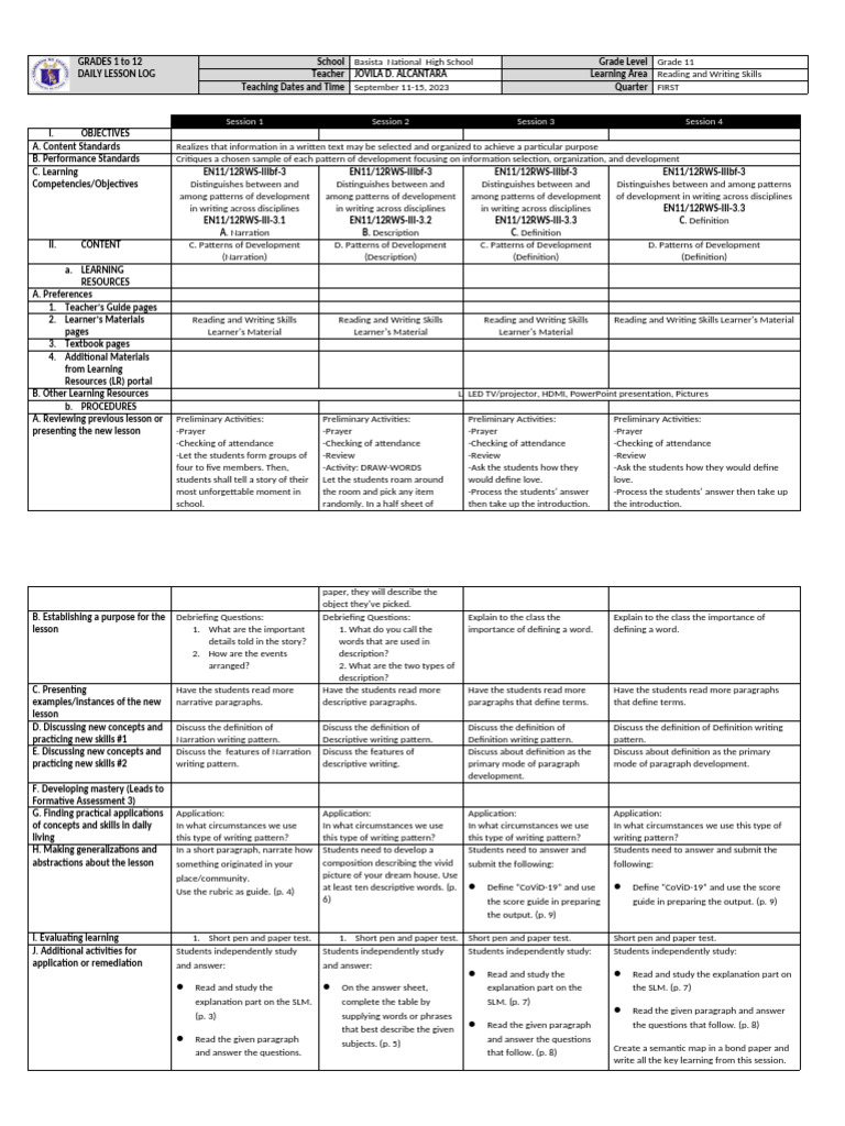 RWS DLL Week 3 | PDF
