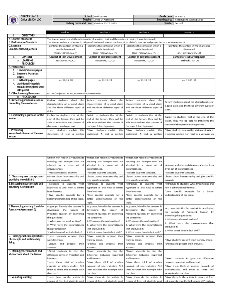 RWS DLL Week 9 | PDF