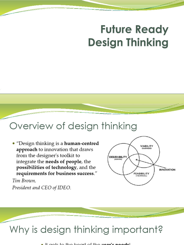 Design Thinking Notes | PDF